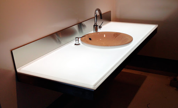 How to install LED Panels under Corian? - CPD LED Lighting