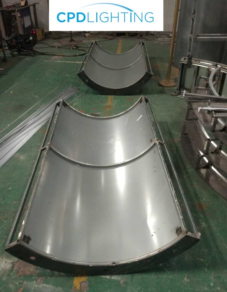 Column Lighting, Led Light Boxes for Sale, Curved Led Light Box